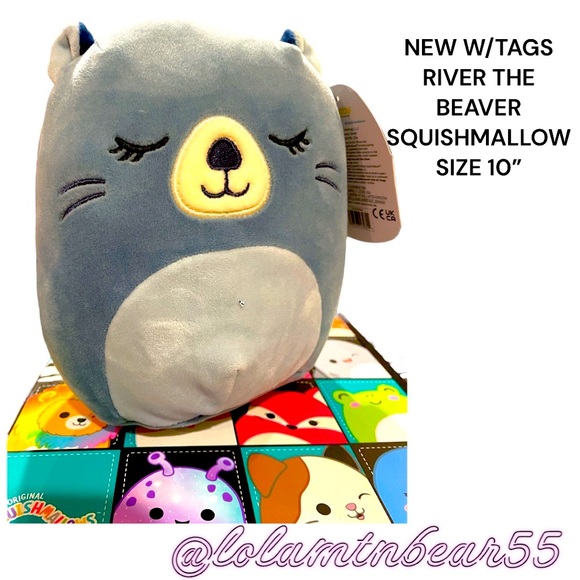 Squishmallows | Toys | New Wtags River The Beaver Squishmallow With ...